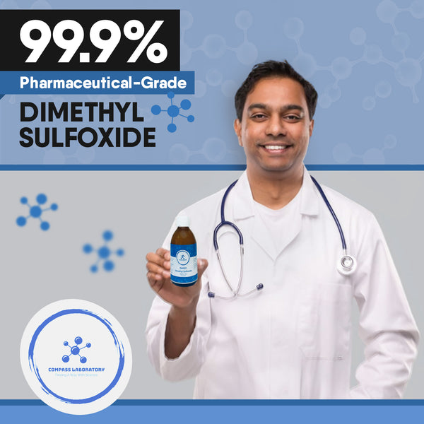 99.9%+ Pure DMSO (Dimethyl Sulfoxide) - USP Grade Pharmaceutical Solve ...